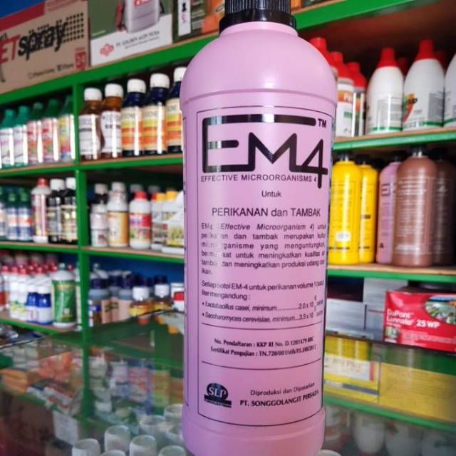 Jual EM4 PERIKANAN / Em4 TAMBAK 1lt em4 pink PROBIOTIK | Shopee Indonesia