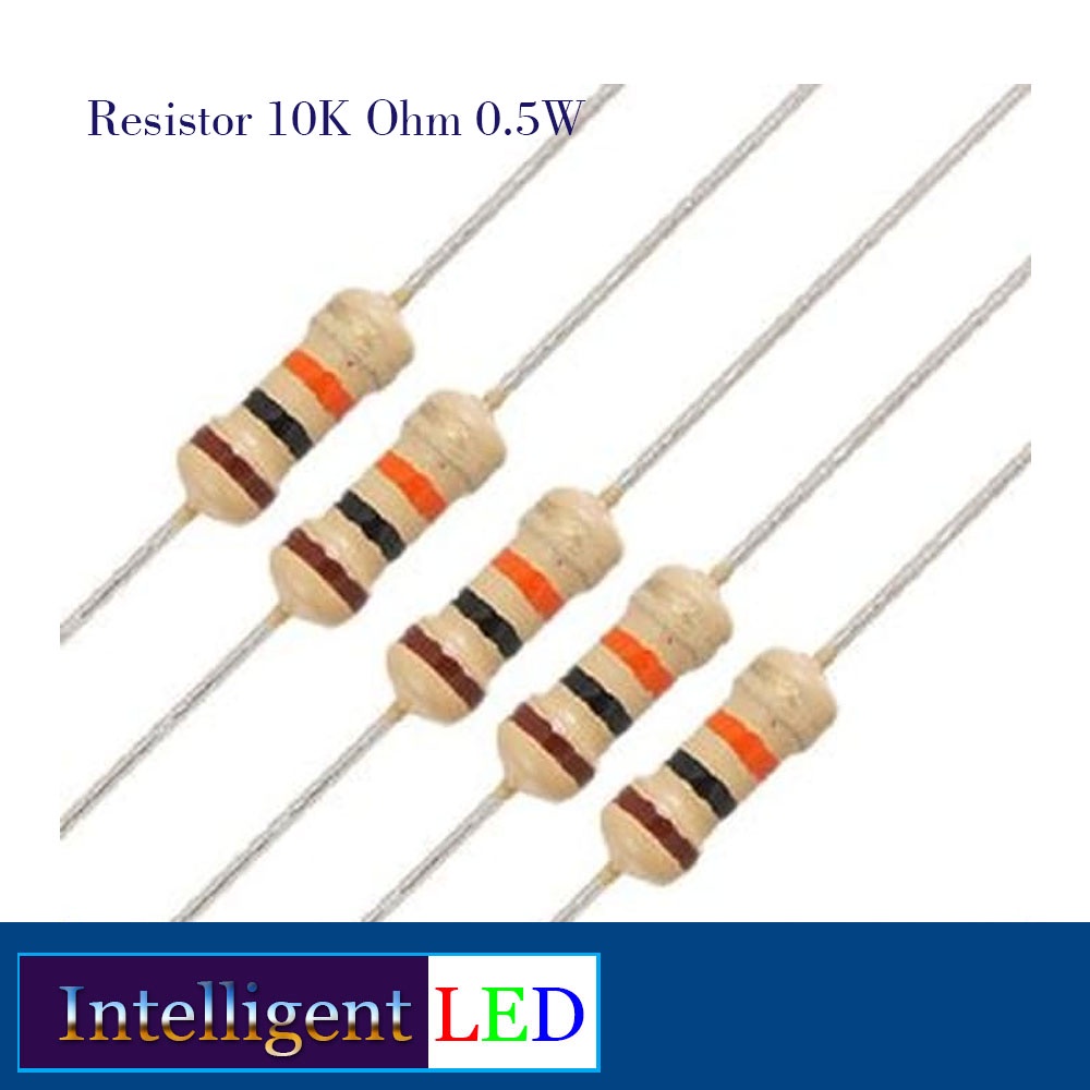 Jual Resistor 10K ohm 0.5 W 1/2 W | Shopee Indonesia