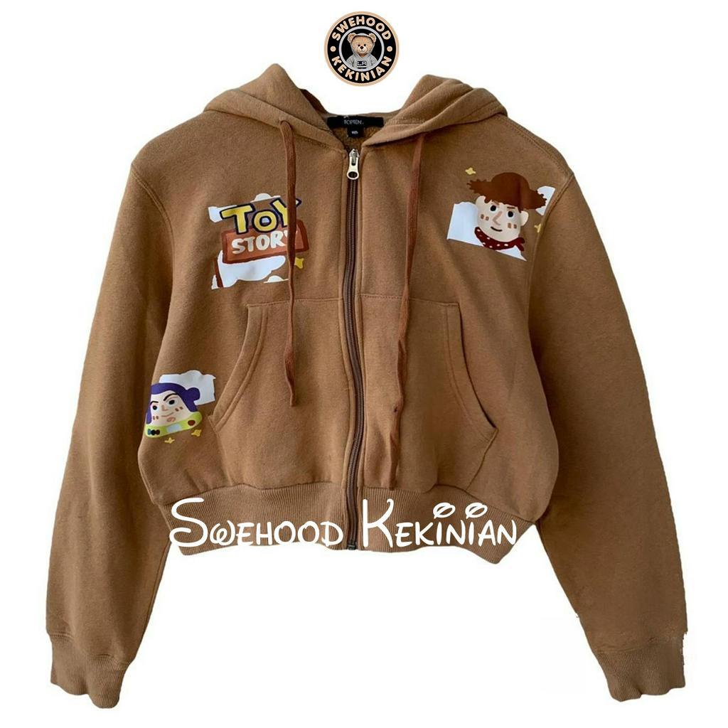 Jual TOY STORY BUZZ CARAMEL GEMOY ZIPPER PREMIUM Jacket Crewneck ...