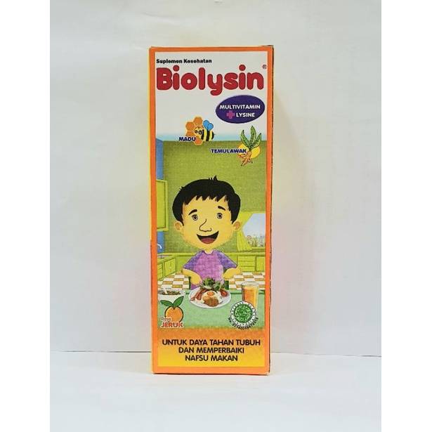 Jual Biolysin Syrup 100 ml | Shopee Indonesia