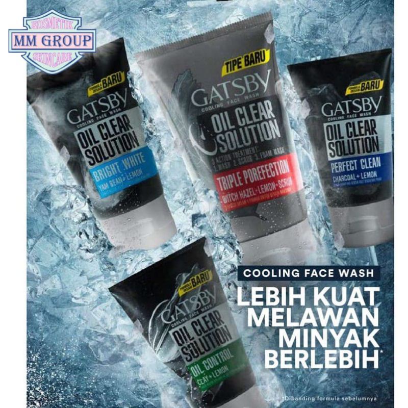 Jual Gatsby Cooling Face Wash 100 gr [ORIGINAL GATSBY] | Gatsby Facial ...