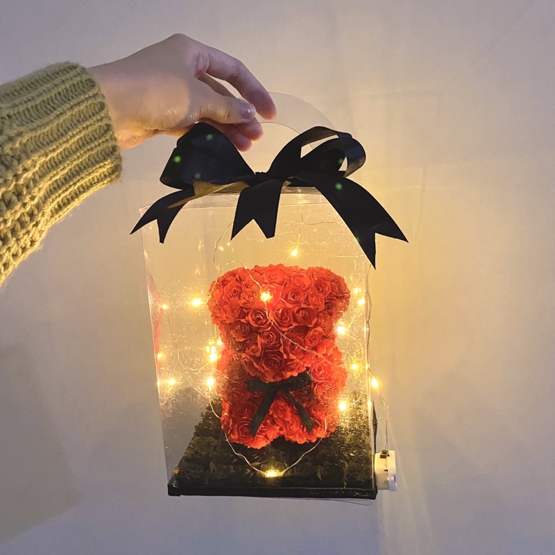 Jual ROSEBEAR GIFT / BONEKA FLOWER BEAR KERTAS KADO ANNIVERSARY ULANG TAHUN GRADUATION / TEDDY ...