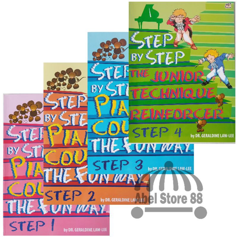 Jual Step by Step Piano Course Step 1 / Step 2 / Step 3 / Step 4 - Buku ... Jual Step by Step Piano Course Step 1 / Step 2 / Step 3 / Step 4 - Buku ...
