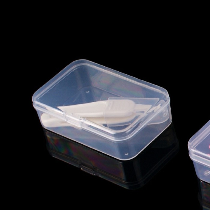 Jual Kotak Plastik Transparan Tanpa Sekat Tempat Penyimpanan Serbaguna ...