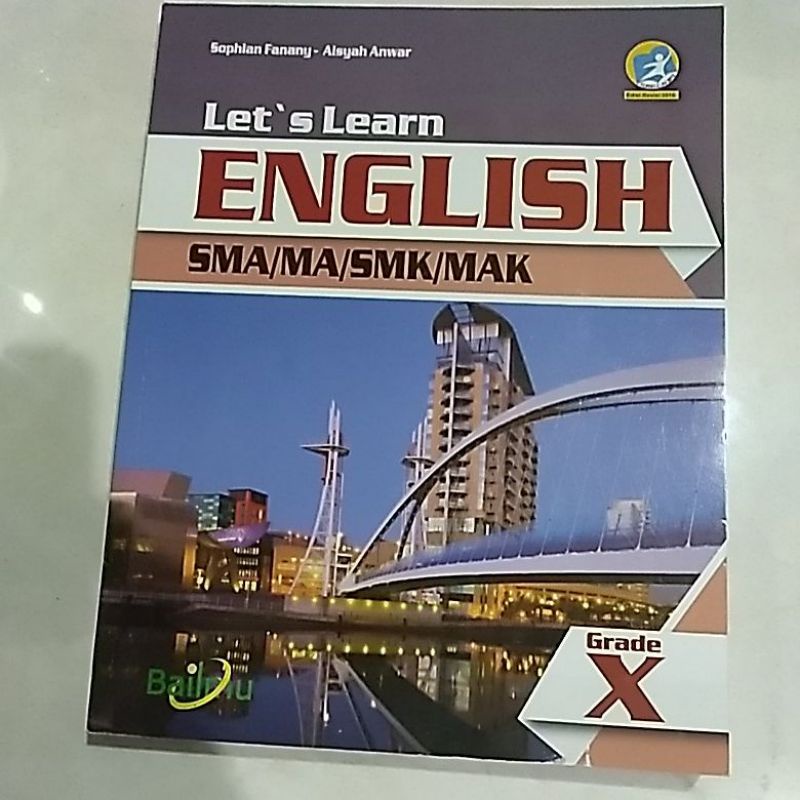 Jual LET'S LEARN ENGLISH SMA/MA/SMK/MAK KL X | Shopee Indonesia