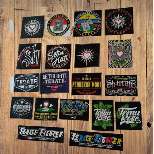 Jual Stiker PSHT di Kirim Random/Acak Stiker PSHT Sticker Psht | Shopee ...