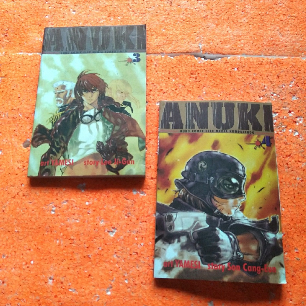 Jual Original bekas Paket 2 Buku Komik ANUKI no 3&4 - Lee Ji Gun ...