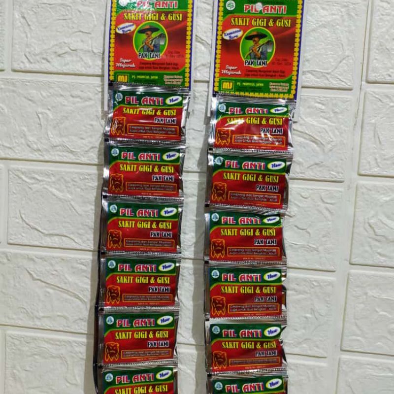 Jual PAK TANI OBAT SAKIT GIGI DA GUSI BENGKAK ORI 100,% | Shopee Indonesia