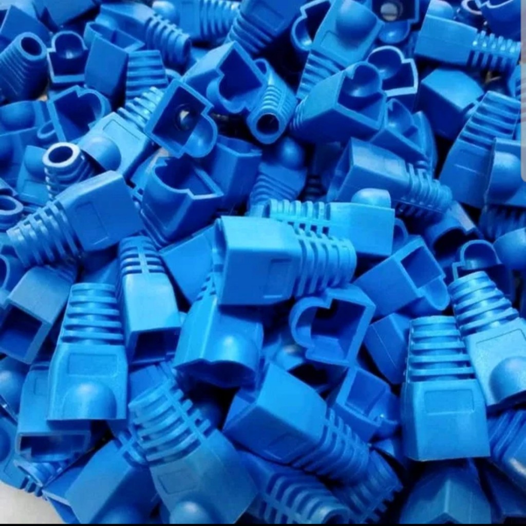 Jual Plug Boot Rj45 Penutup Konektor Kabel LAN RJ45 | Shopee Indonesia