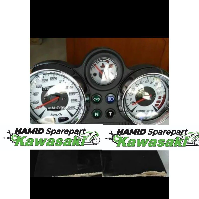 Jual Spido meter ninja r barong layar putih original kawasaki KGP ...