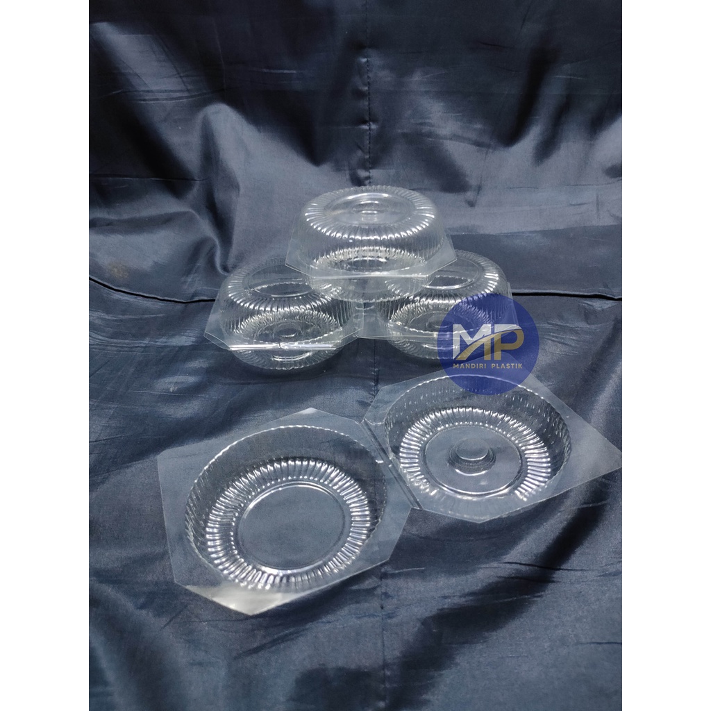 Jual Mika Donat / Mika Roti Donut Tray Bening Kue Donat -50pcs | Shopee ...