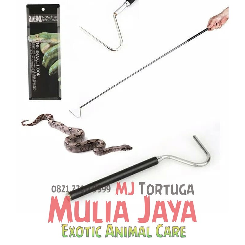 Jual Snake Hook Tongkat Ular Retractable Black Stainless Steel ...