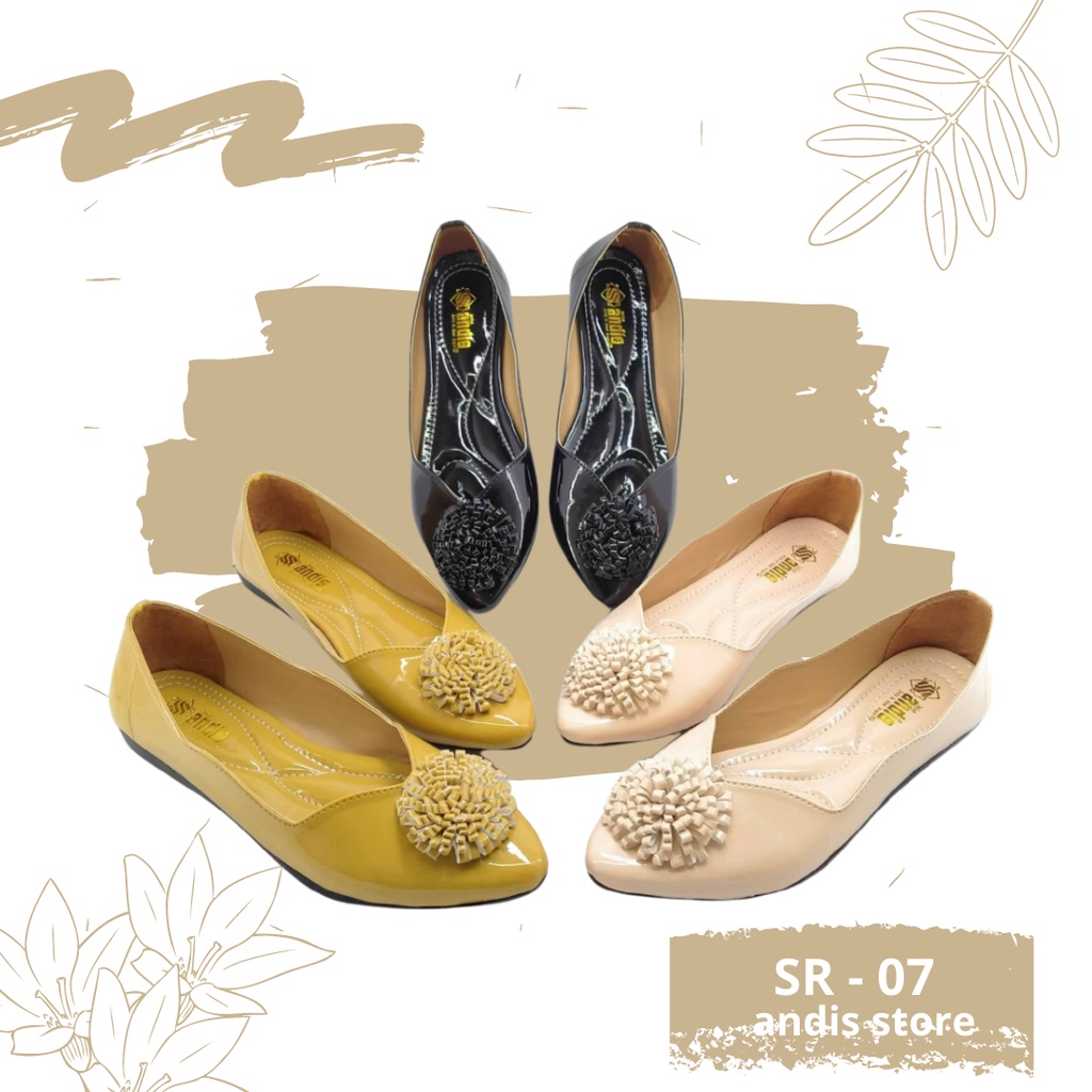 Jual Sepatu Wanita Flat Shoes Andis SR07 | Shopee Indonesia