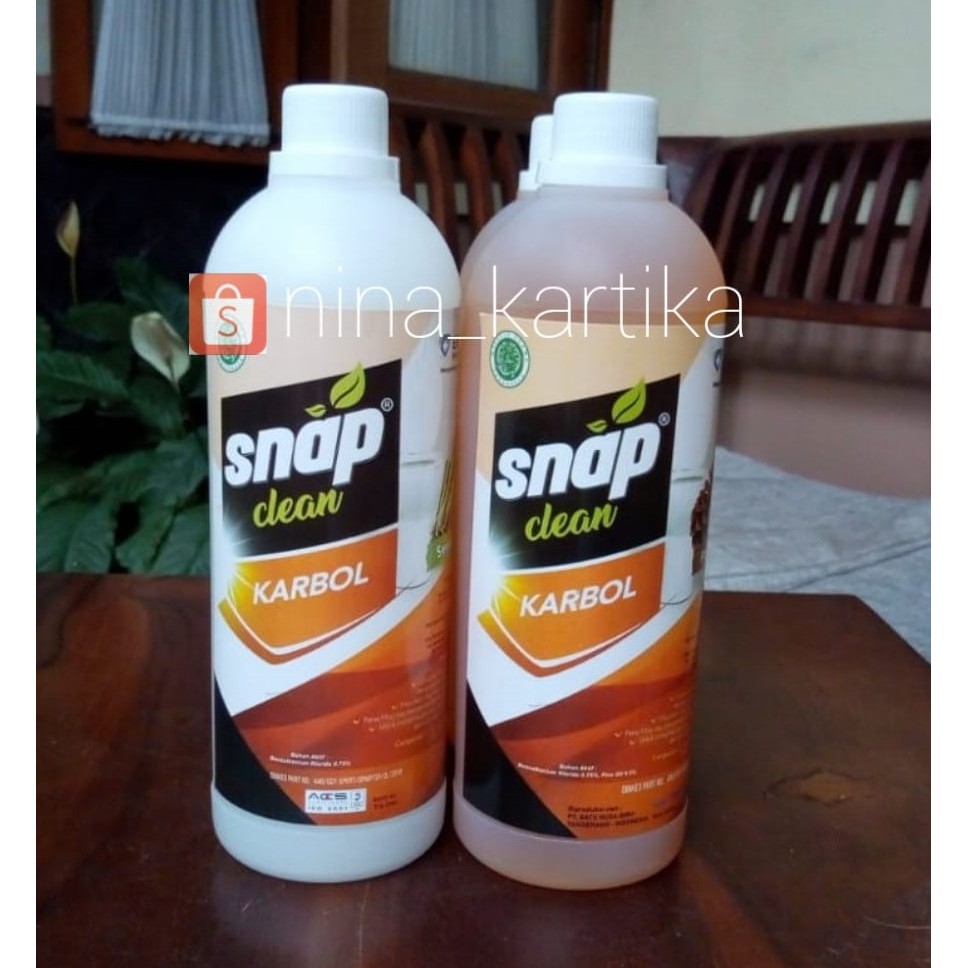 Jual Cairan Karbol / Pembersih Lantai / Karbol Snap 1 Liter - GOSEND ...