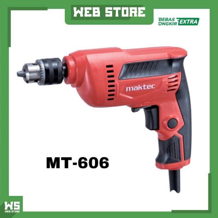 Jual Maktec MT 606 Mesin Bor Besi Kayu Bor Tangan 2 Arah Bolak Balik | Shopee Indonesia