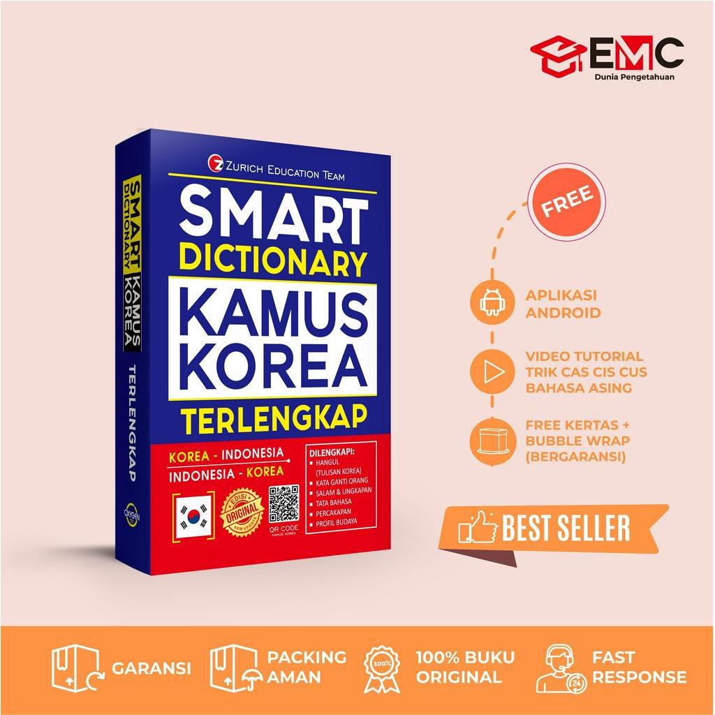 Jual EMC Smart Dictionary Kamus Korea Terlengkap | Shopee Indonesia