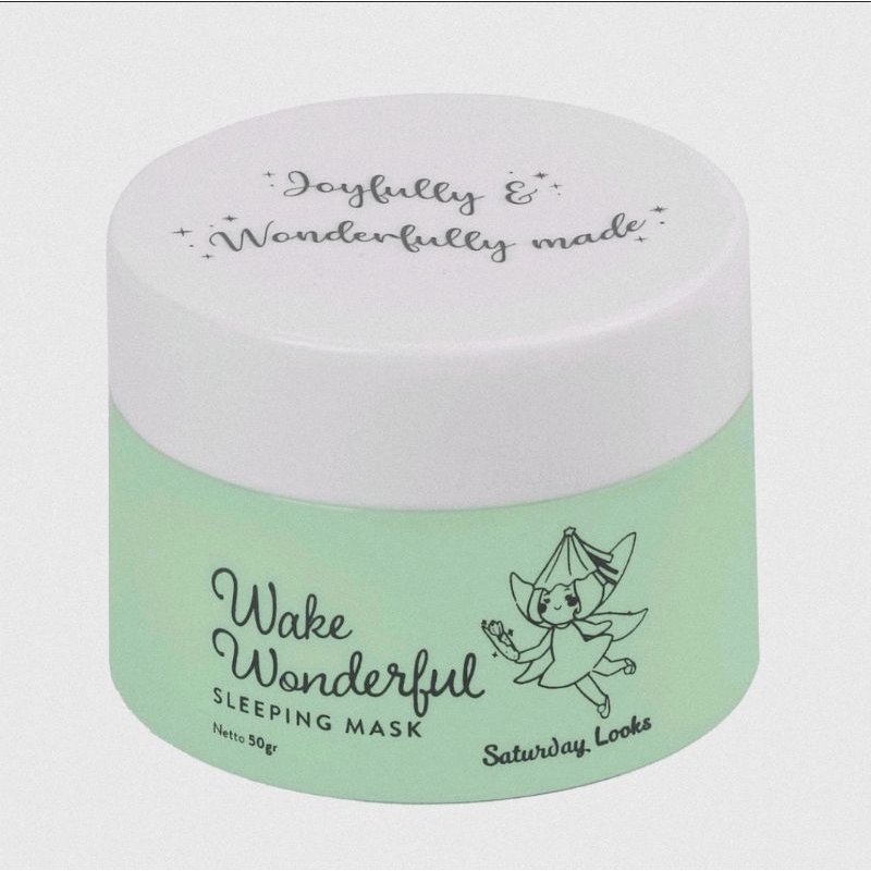 Jual Saturday Looks - Wake Wonderful Sleeping Mask 50 ML | Shopee Indonesia