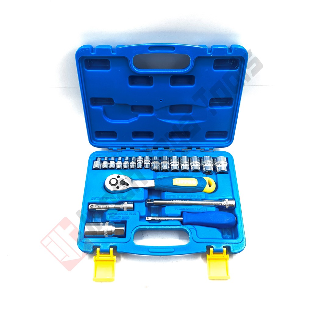 Jual LIPPRO 1180M Kunci Sok Set 21 Pcs BOX PVC 6 PT - Socket Sock Shock ...