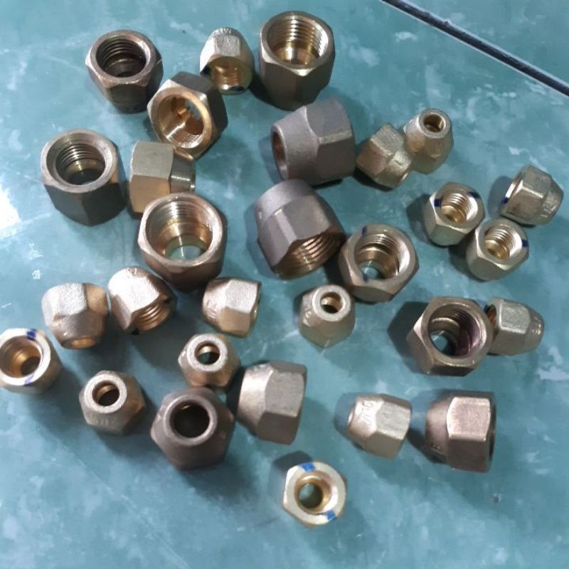 Jual nut nepel pipa AC tembaga tebal 1/4 3/8 1/2 5/8 3/4 inch | Shopee Indonesia