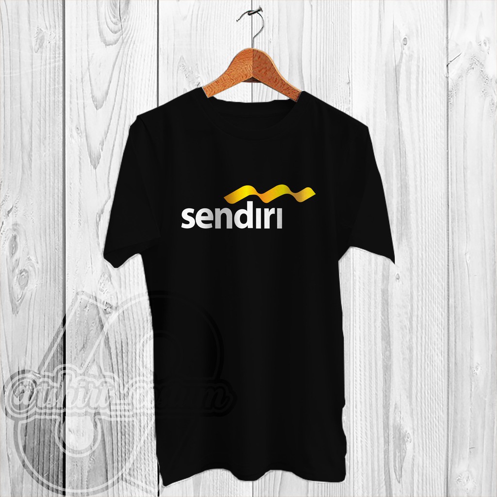 Jual Kaos Sendiri Kaos Parodi Plesetan Mandiri Kaos Lucu Pria Bahan ...