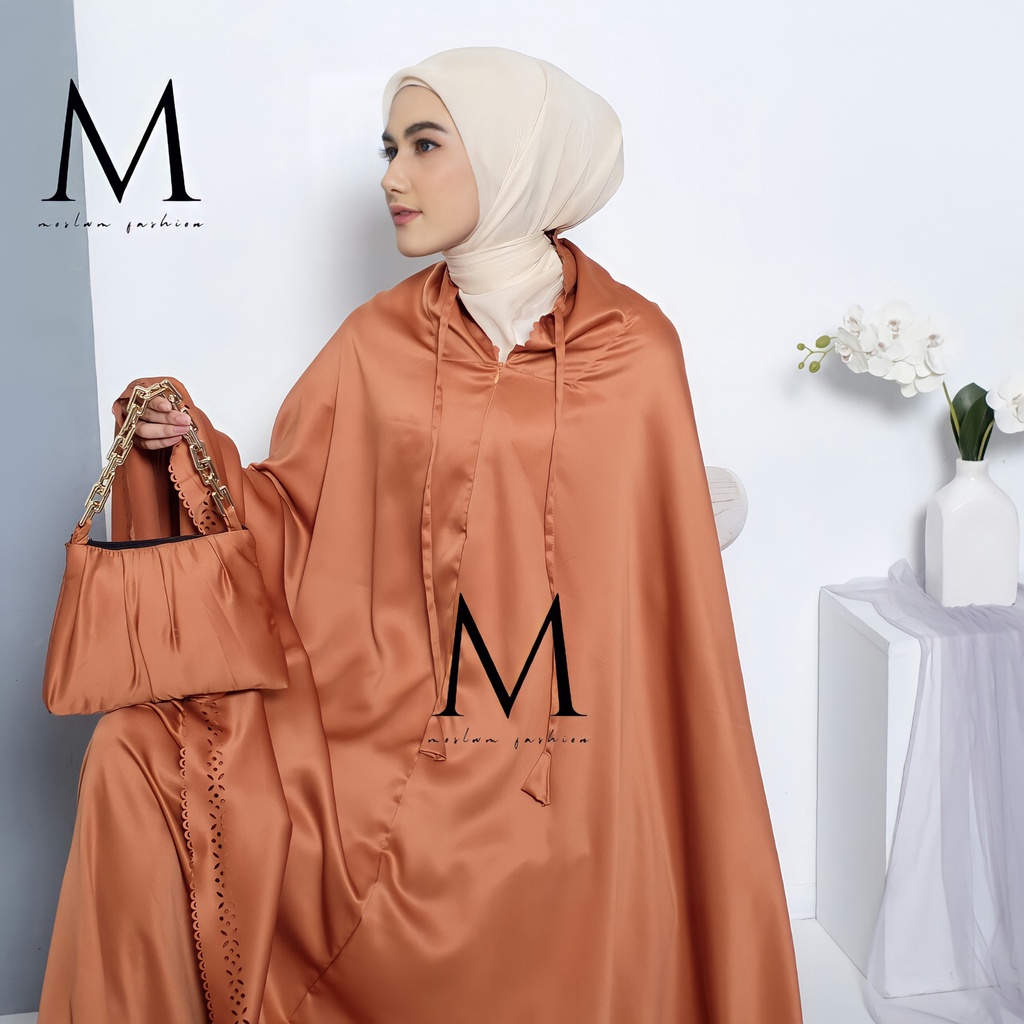 Jual MAZDAH - Mukena Dewasa Daily Mazdah 2in1 Silk Laser Cut Mewah ...