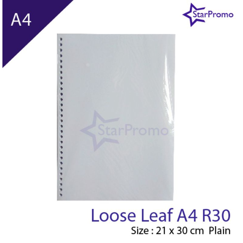 Jual Loose Leaf A4 Ring 30 Isi 100 Kertas File Murah | Shopee Indonesia