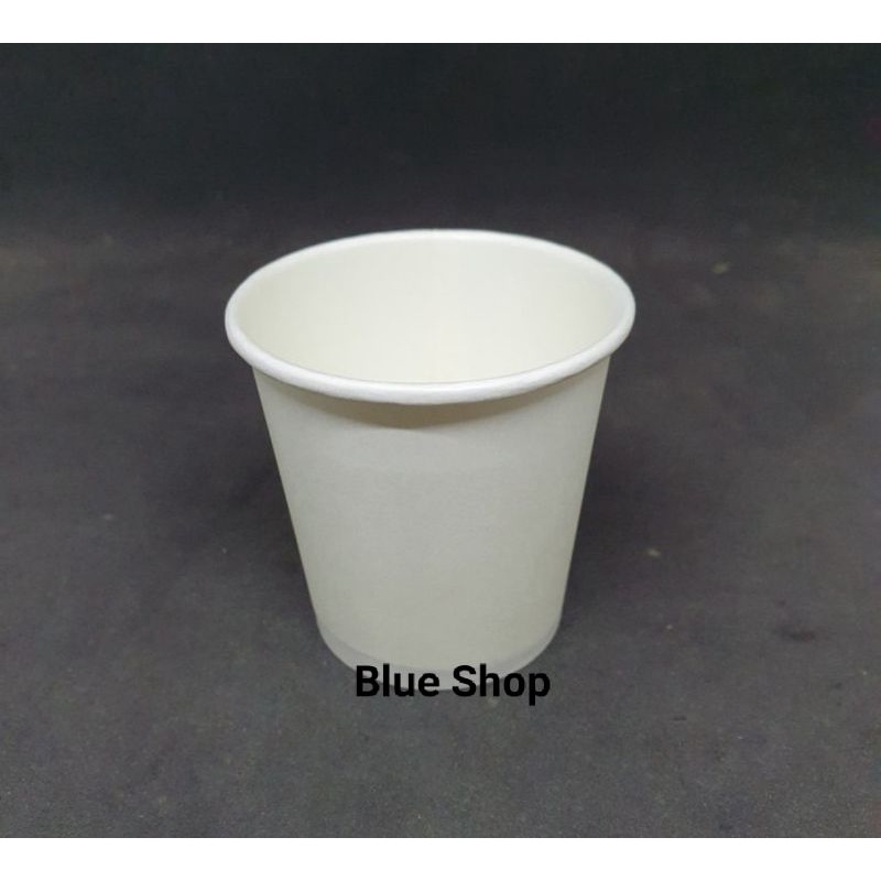 Jual Paper Cup 4oz/ Gelas Kertas Kopi Tester Papercup 4 oz | Shopee ...