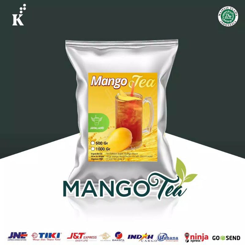 Jual Javaland Bubuk Minuman Rasa MANGO TEA / Teh Mangga 1Kg - Regular ...