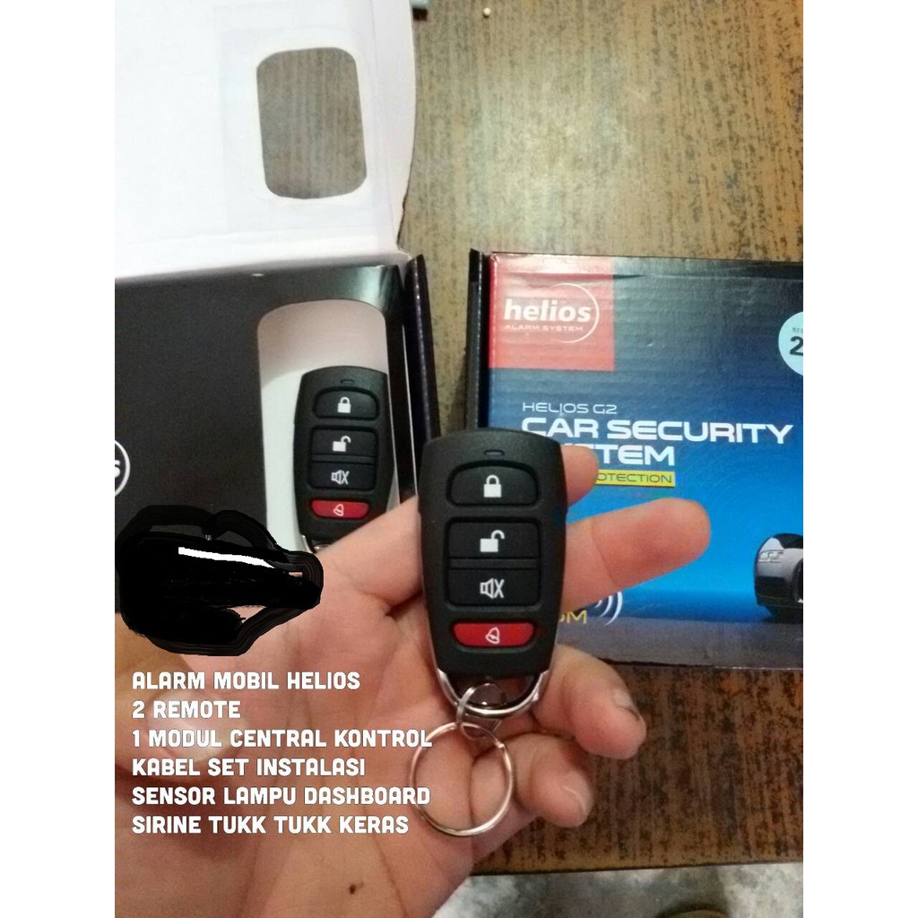 Jual Alarm Mobil Helios | Shopee Indonesia