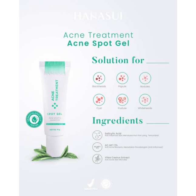 Jual PAKET HANASUI ACNE TREATMENT | Shopee Indonesia