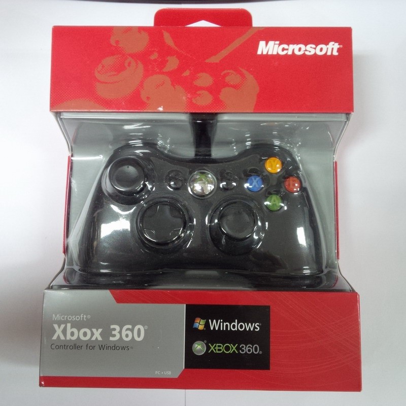 Jual Microsoft Xbox 360 Wired Controller / Stick Stik Joystick Gamepad ...