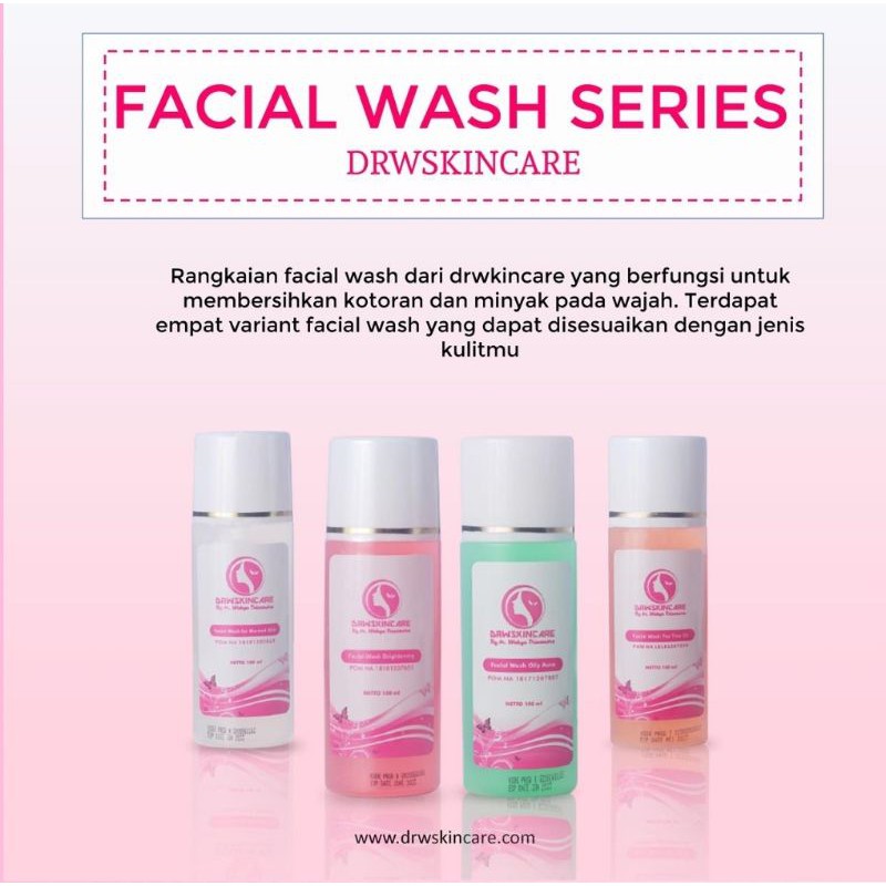 Jual Sabun Pencuci Muka / Facial Wash Drw Skincare / cuci muka ...