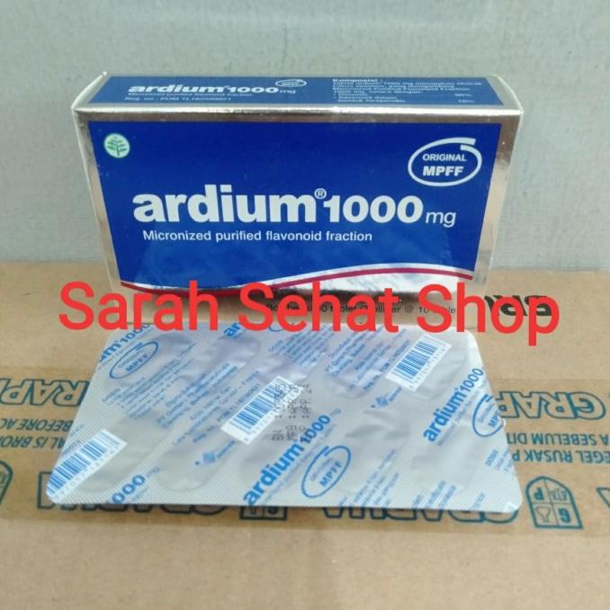 Jual Ardium 1000mg harga perstrip Lc | Shopee Indonesia