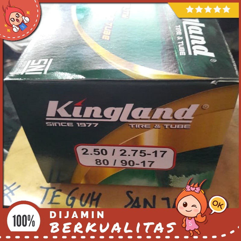 Jual Ban Dalam Motor 250/275-17 Asli Original Merk Kingland Sparepart Motor Murah | Shopee Indonesia