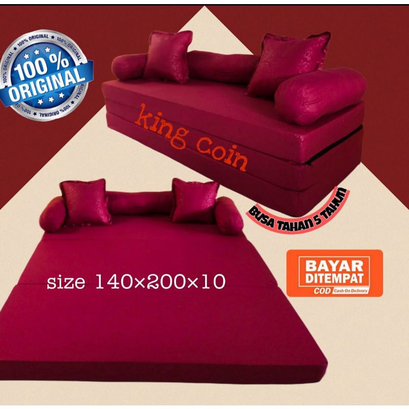 Jual Sofa Lipat Sofa Bed Bisa Jadi Kasur Lipat 200m | Shopee Indonesia