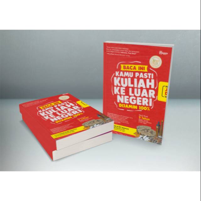 Jual Buku ORI - Baca Ini Kamu Pasti Kuliah Ke Luar Negeri Dijamin 100% ...