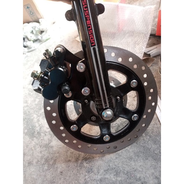 Jual braket cakram plus kaliper gl pro gl max disk 260mm disk Tiger ...
