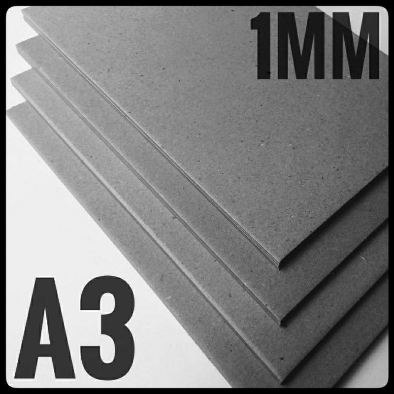 Jual KARTON BOARD NO 50 / 1MM UK A3 / 29,7 CM x 42 CM ( ISI 10 LEMBAR ...
