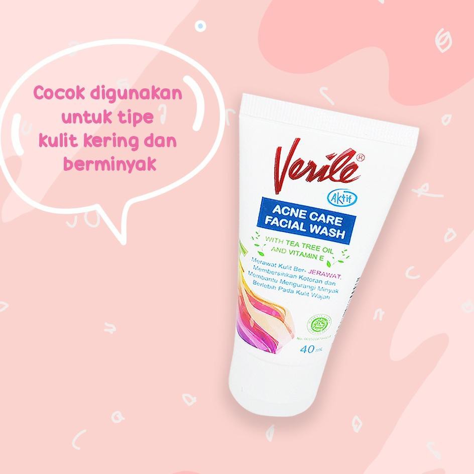 Jual Harga Promo DL7T Verile Acne Care Facial Wash BNN (Murah) | Shopee ...