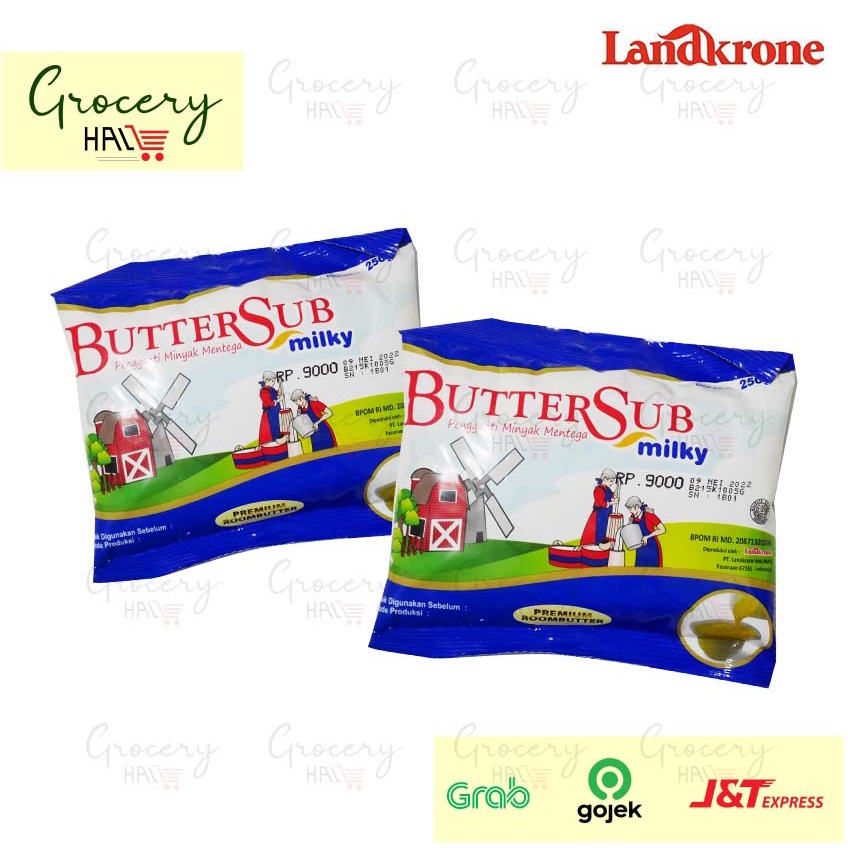 Jual LANDKRONE BUTTER SUB MILKY 250 GRAM ( PENGGANTI MENTEGA ...