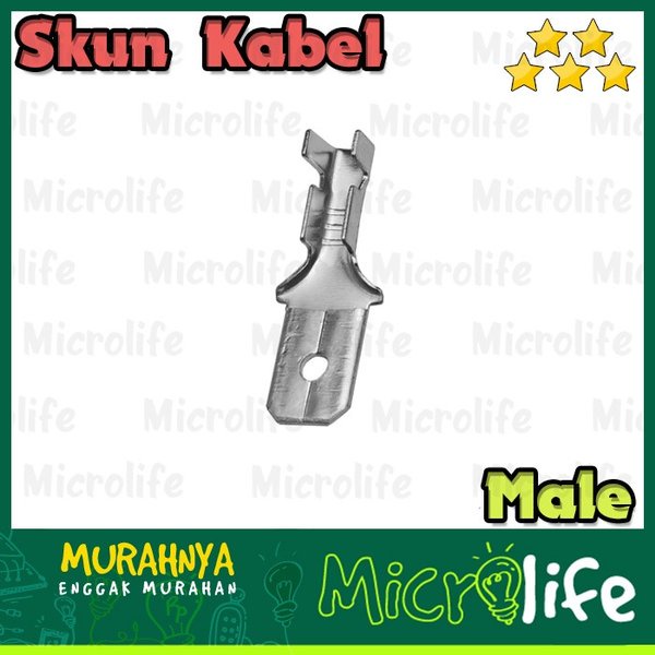 Jual Skun Kabel Male Gepeng Wire Connector Cowok | Shopee Indonesia