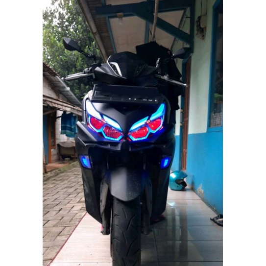 Jual HEADLAMP CUSTOM YAMAHA ALL NEW AEROX 2020 2021 2022 ABS / NON ABS ...