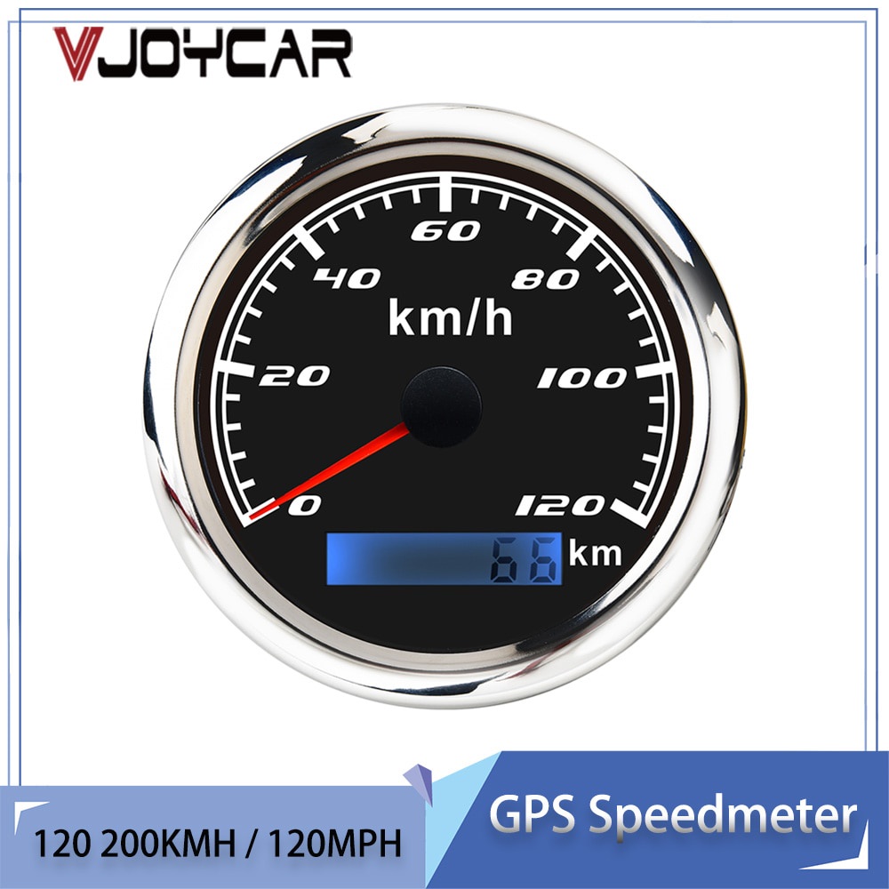 Jual PREORDER New 85mm GPS Speedometer Odometer Waterproof IP67 Gauge ...