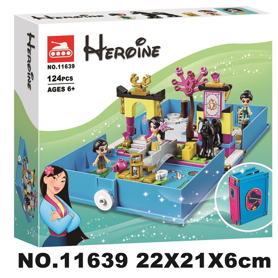 Jual Bricks Story Book Disney Princess StoryBook | Frozen | Mulan ...