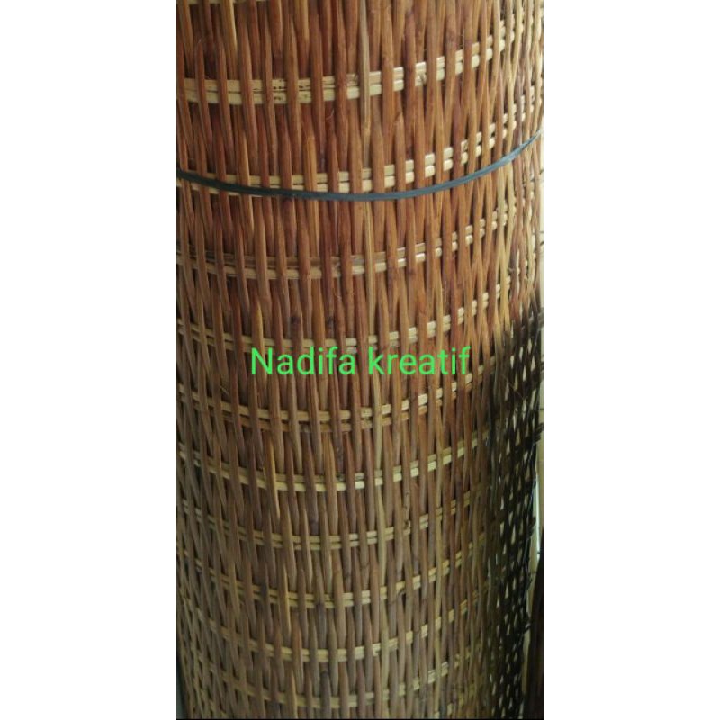 Jual plafon, plapon, atap rumah rotan, rotan Kalimantan, Pulu, kulit ...