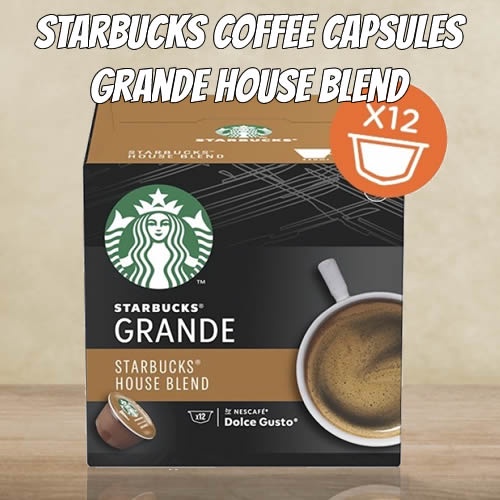 Jual Starbucks Grande House Blend by Nescafe Dolce Gusto Coffee ... Jual Starbucks Grande House Blend by Nescafe Dolce Gusto Coffee ...