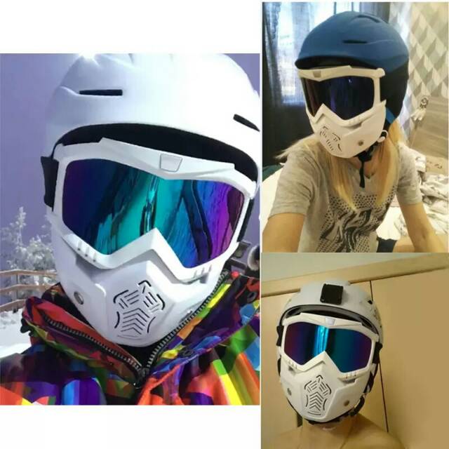 Jual Google Mask Retro,Masker Helm Retro,Masker Kacamata Pint Ball ...