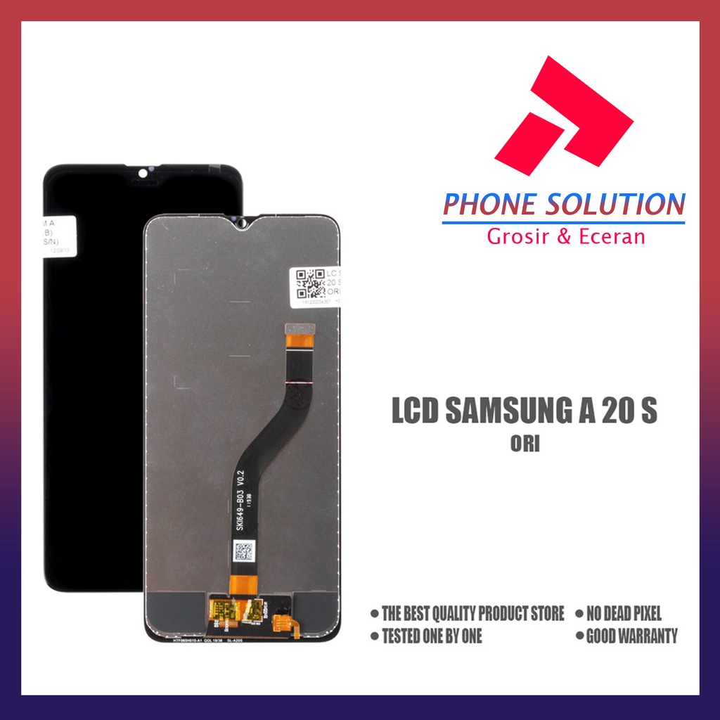 Jual LCD Samsung A20S Original 100% Fullset Touchscreen // Supplier LCD ...