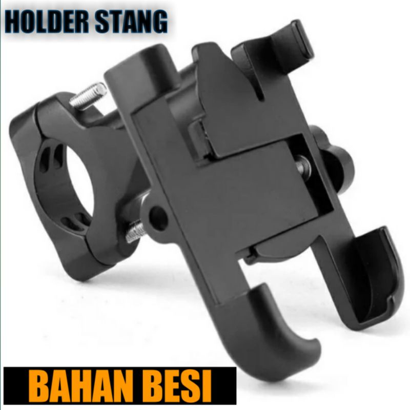 Jual Holder hp stang motor sepeda bahan besi | Shopee Indonesia