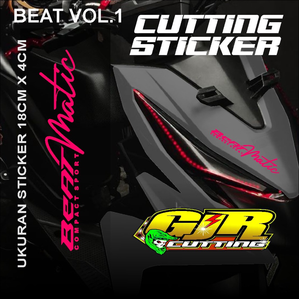 Jual (COD) Sticker Honda BEAT - Cutting Stiker Lis Variasi Motor Honda ...